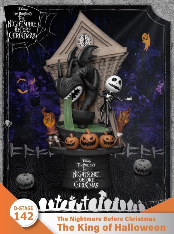 Фигурка Beast Kingdom DS-142-The Nightmare Before Christmas-The King of Halloween (Кошмар перед Рождеством-Король Хэллоуина), ограниченный выпуск купить на OZON по низкой цене (1686699819)