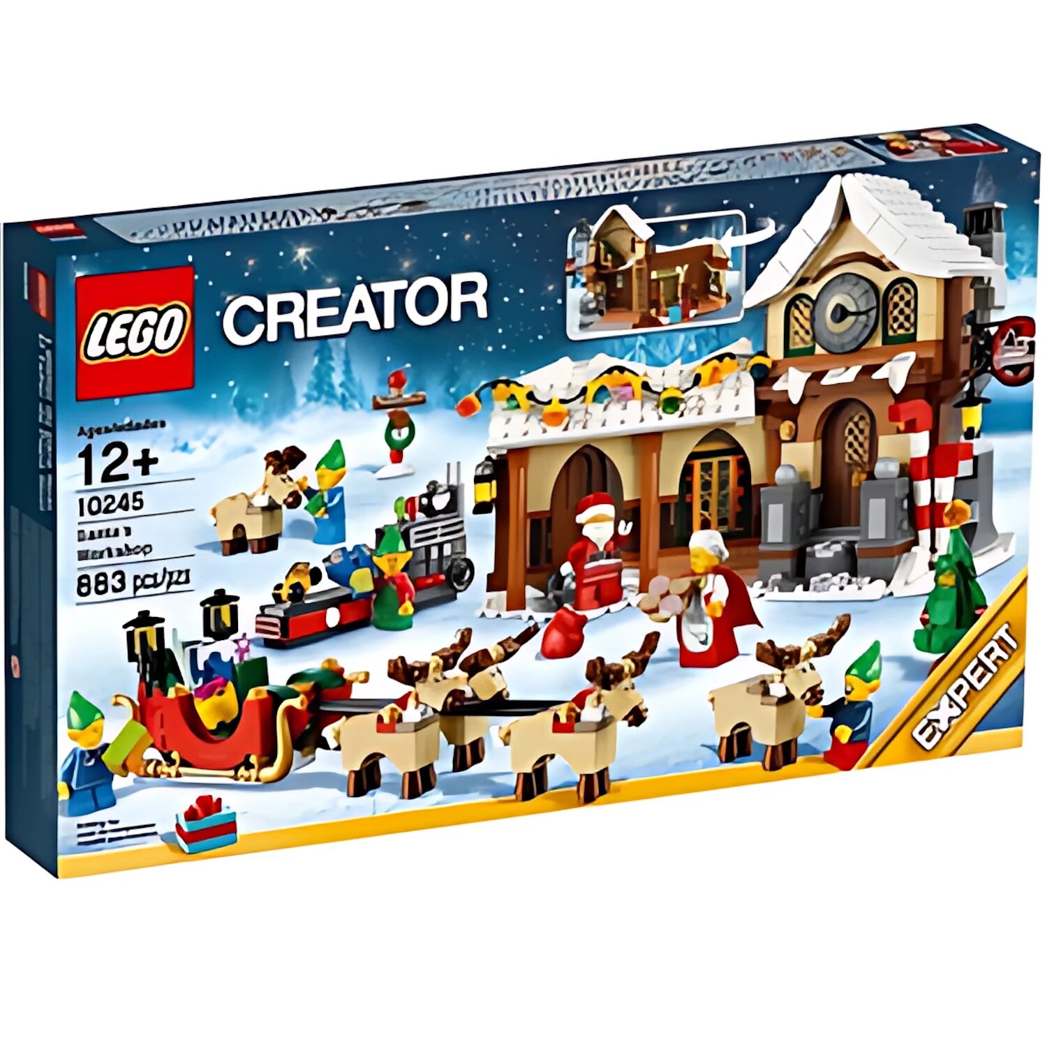 Конструктор LEGO Creator 10245 - Мастерская Санты, 883 детали