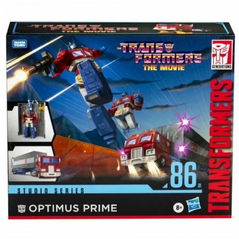 Трансформеры игрушки Hasbro Transformers Studio Series: Commander Class The Transformers: The Movie SS86-31 Optimus Prime