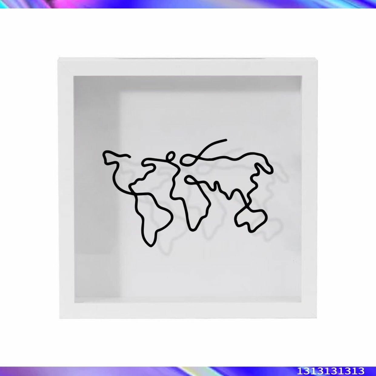 Эксклюзивная рамка 15x15 см для памятного билета, открытки или сувенира