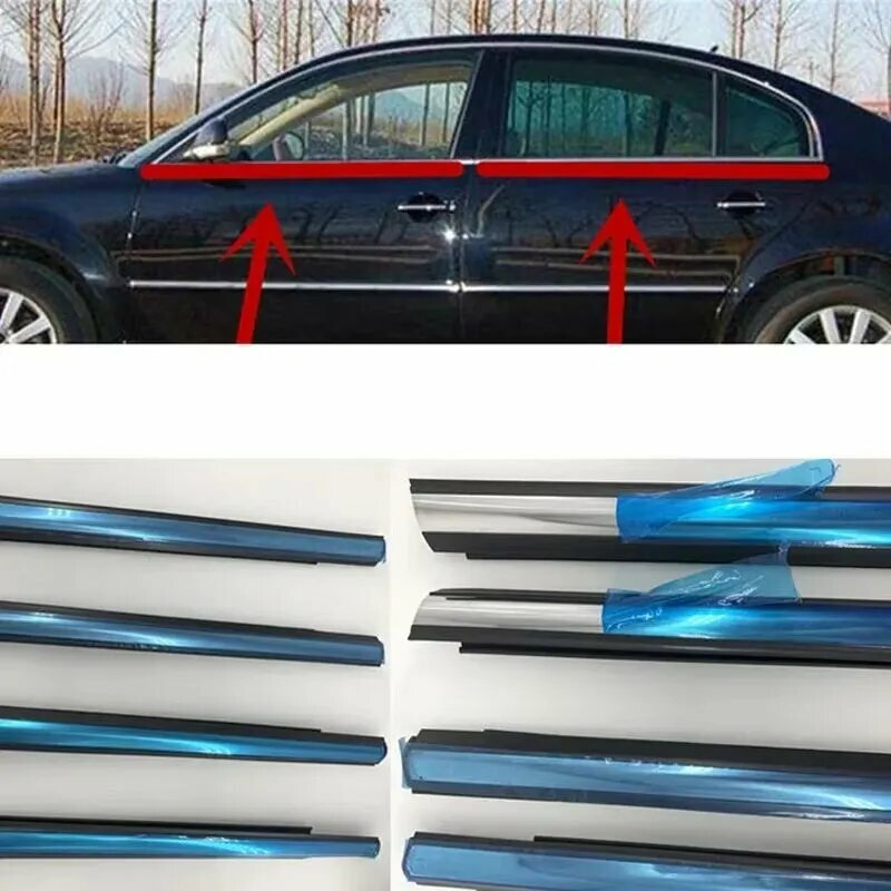 KNOW EASY-Уплотнители стекол для VW PASSAT B5 1998-2005 Седан