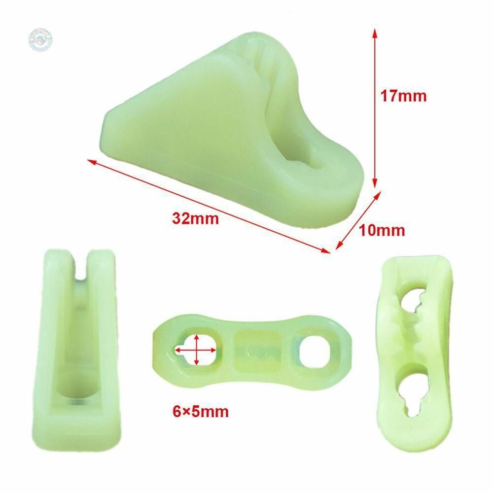 50 шт. треугольные натяжители для каната и веревки прочные пластиковые стопоры для палаток, тентов и кемпинга