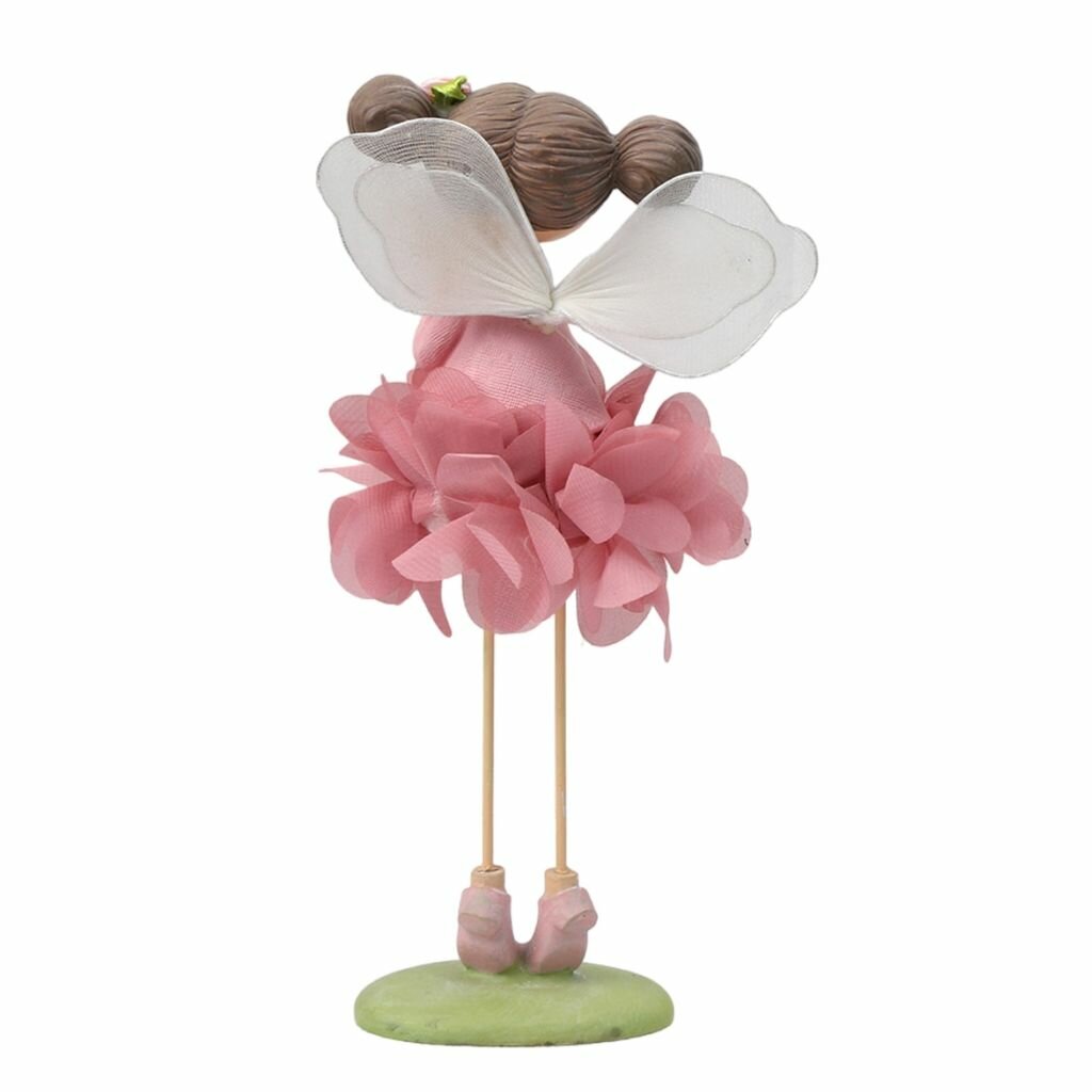 Креативное украшение плюшевой куклы-ангела-фиолетовая крупная цветочная фея на тонких ножках