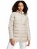 Куртка adidas Essentials 3-Stripes Light Down Hooded Parka, размер L INT, бежевы...