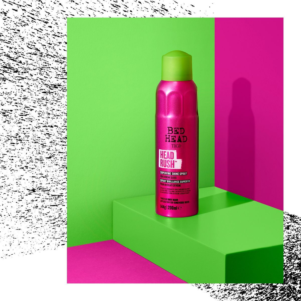 TIGI BED HEAD HEADRUSH - Спрей для придания блеска 200 мл