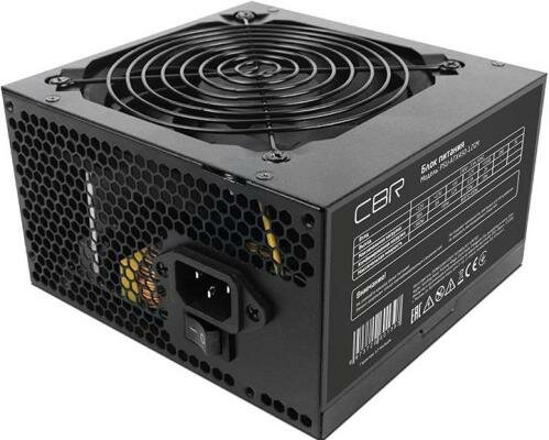 Блок Питания CBR ATX 450W 80+ Bronze, APFC, 0.6mm, 20+4pin, 1*8-pin(4+4P), 1*6+2pin, 4*SATA, 2*IDE, 12cm fan, 1.5м кабель питания, черный [PSU-ATX450-