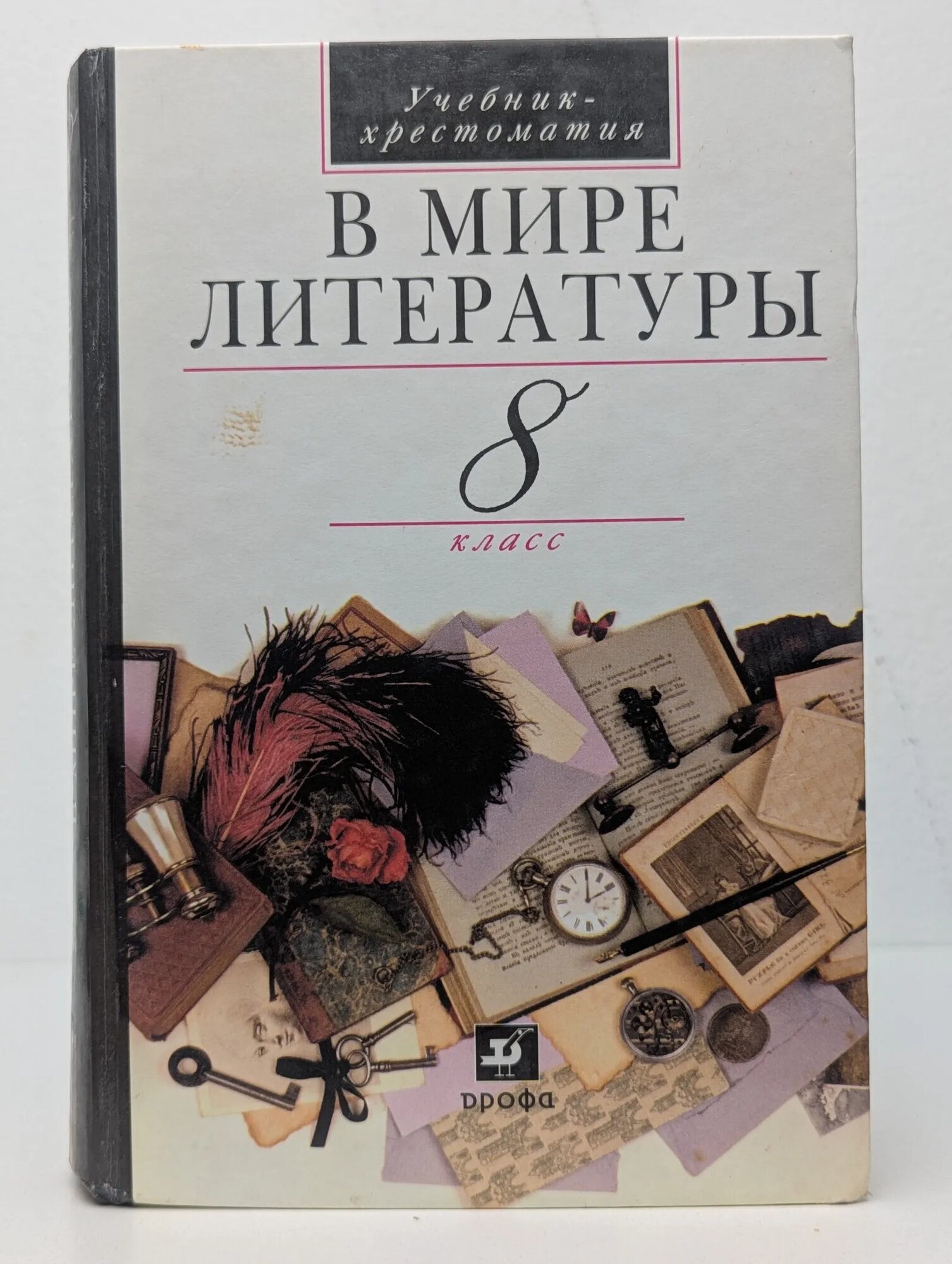 В мире литературы. 8 класс. Учебник-хрестоматия Романичева Елена Станиславовна, Кутузов Александр Геннадиевич, Киселев Александр Константинович, Леденева Виктория Владимировна, Колосс Леонид Владимирович 2002