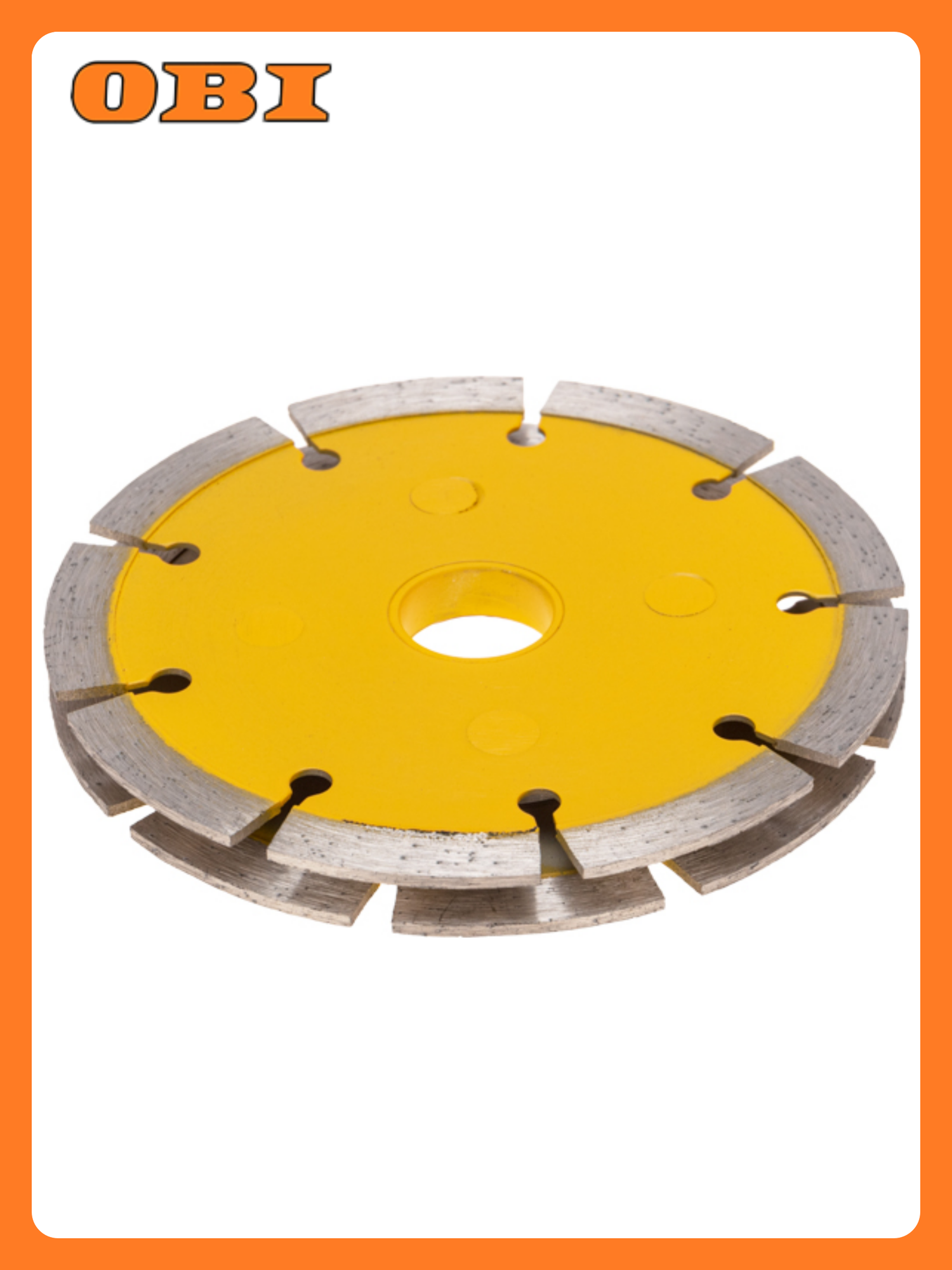 Диск алмазный двойной, сегментный, 125х22,2мм, сухая резка KRANZ