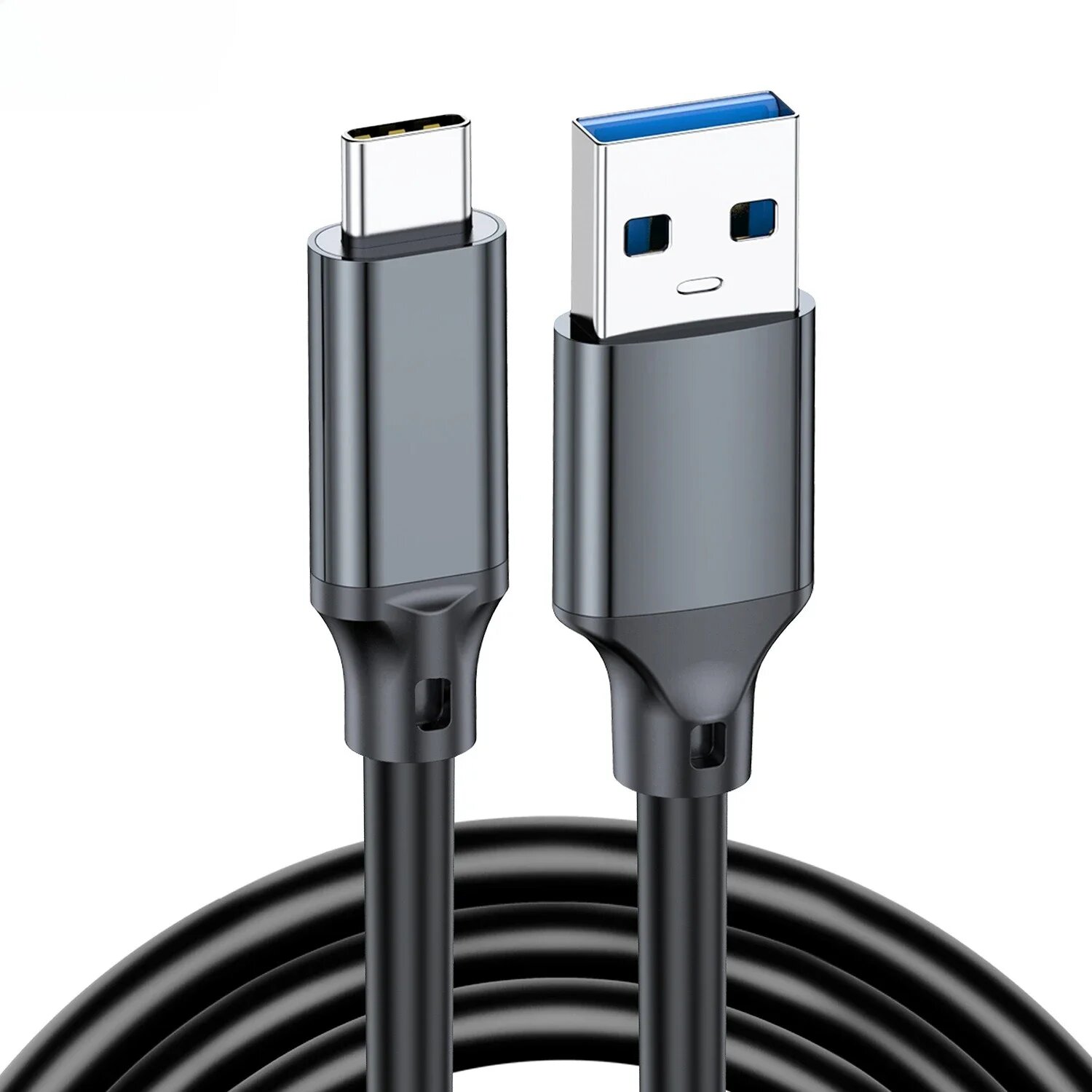 USB C кабель 3.2 Gen2 10 Гбит/с для iPhone 15 Pro Max 0.5m, PQ-085-BK
