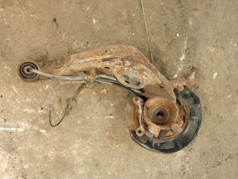 Б/У 4WD полный привод, в сборе Рычаг задний продольный Hyundai Santa Fe 2008 1, SM Лев. 402036 Hyundai-KIA арт. 5510026000