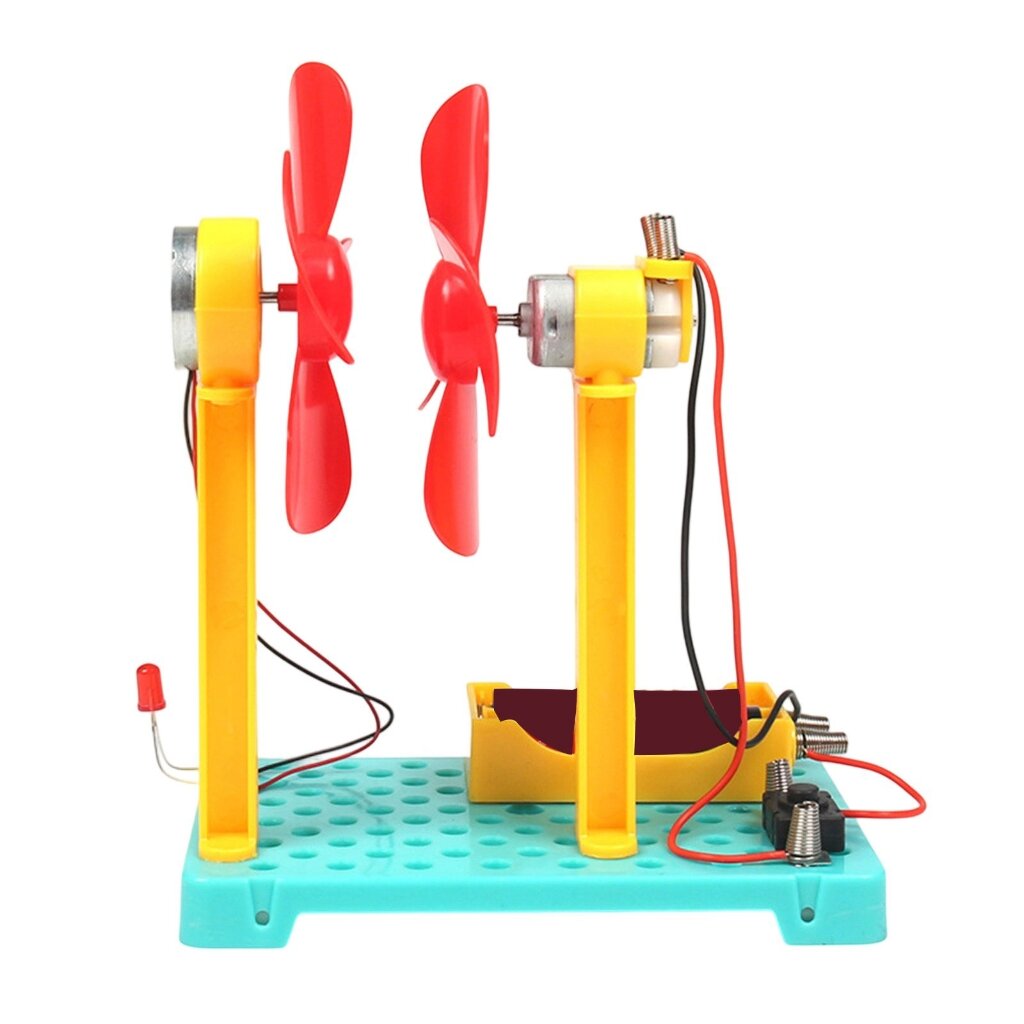 Обучающая игрушка для физических экспериментов, модели ветрогенераторов, набор для сборки для школьных проектов