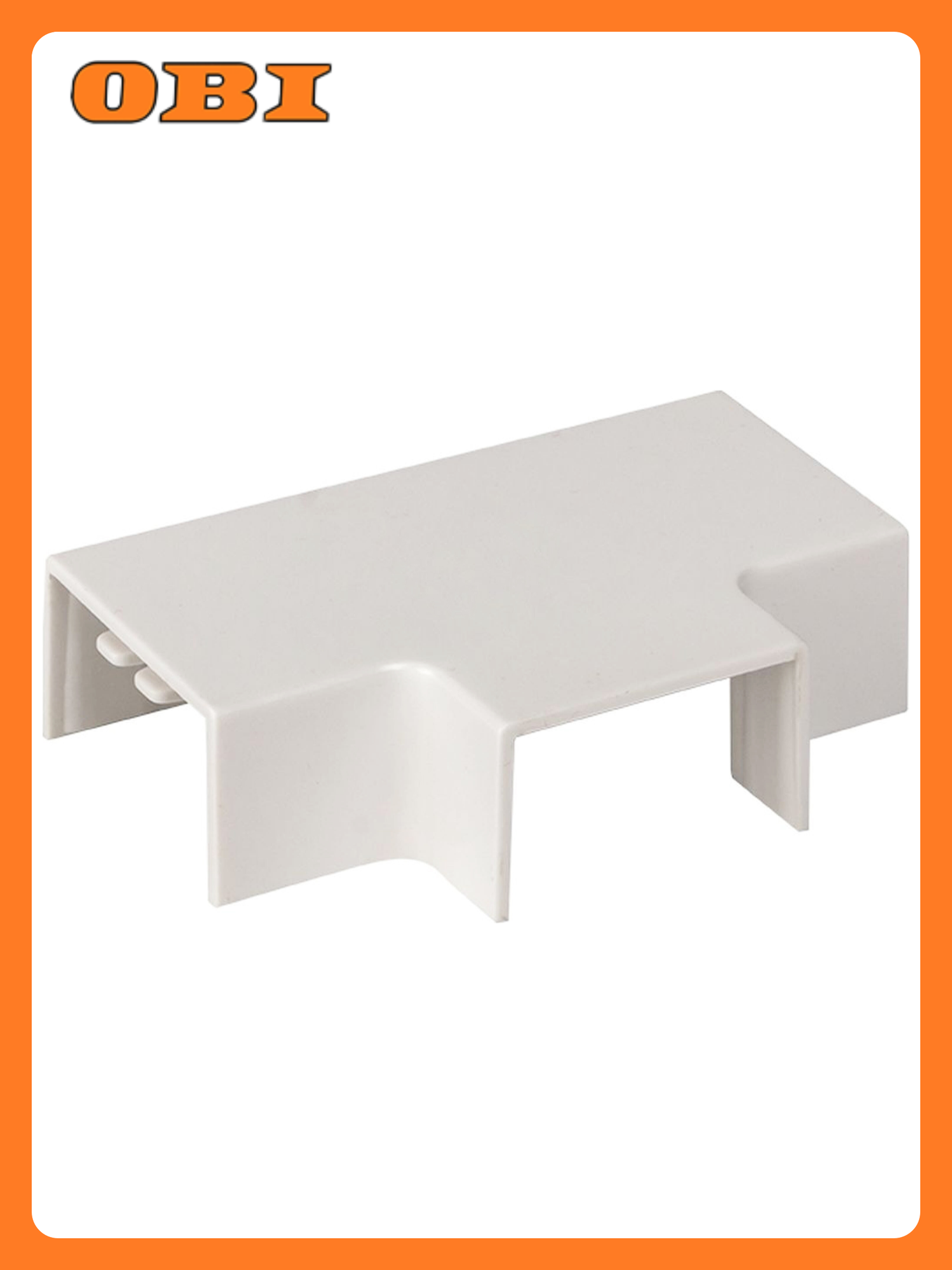 Угол Т-образный EKF PROxima белый 25x16 мм 4 шт