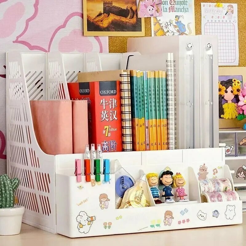 Подставка органайзер для книг, учебников и канцелярии