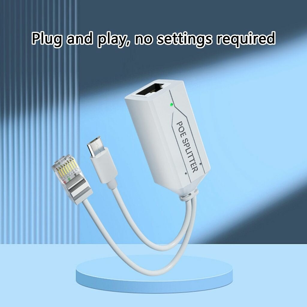 Разветвитель PoE с Micro USB/Type-C, - Порт типа C — фото 1