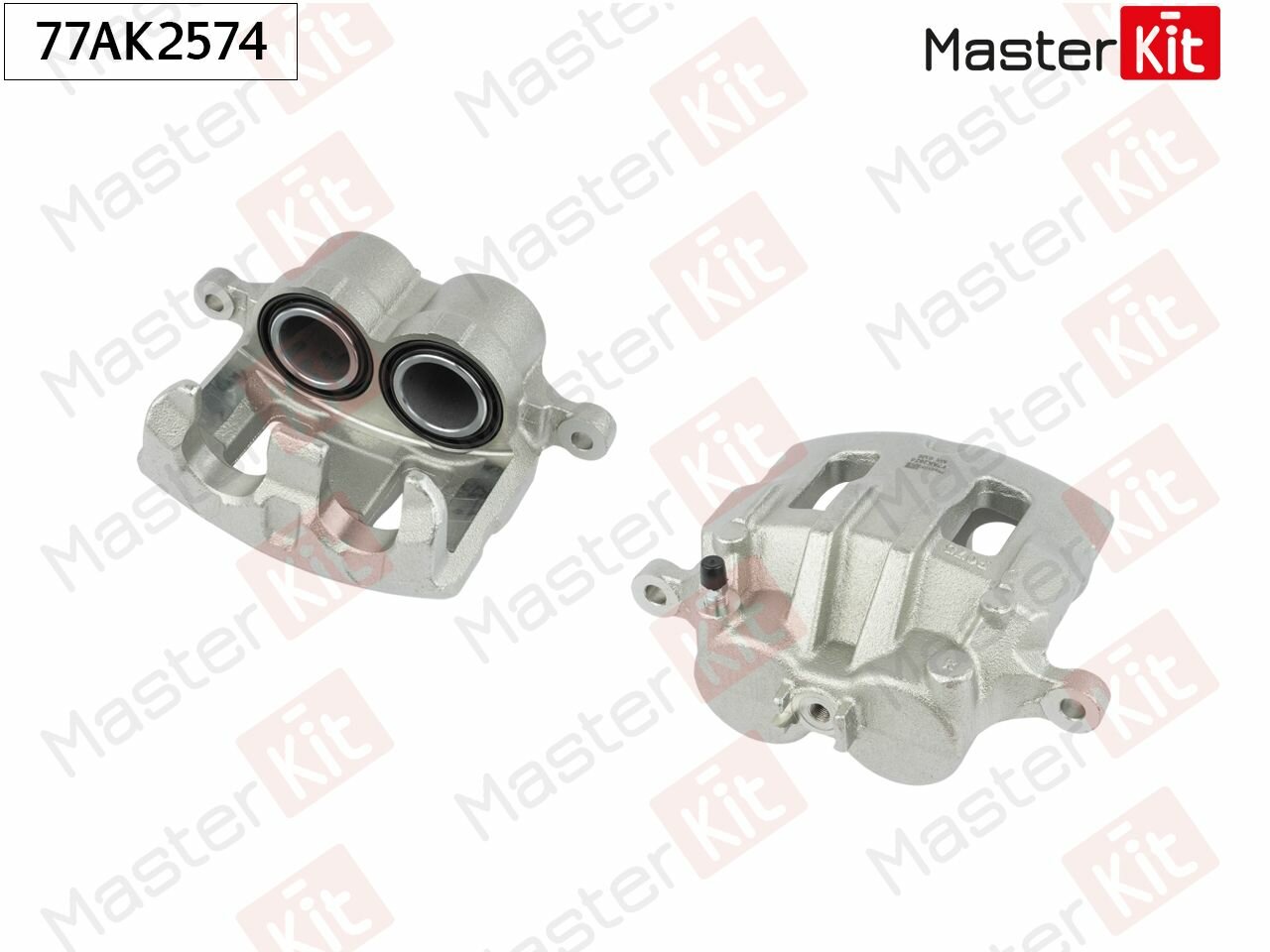 Тормозной суппорт передний правый. Hyundai H-1 Cargo TQ 2008 - MasterKit 77AK2574