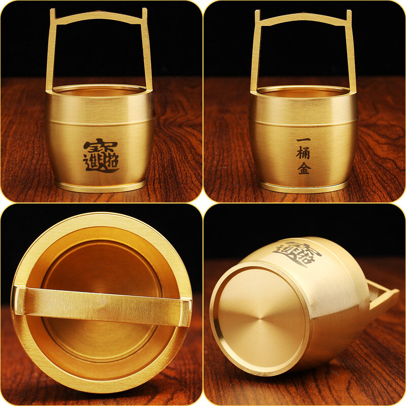 Солидная имитация золота, мини-слиток, золотая пластина, наполнитель для сокровищницы, декор для гостиной, подарок на новоселье, фэн-шуй украшение