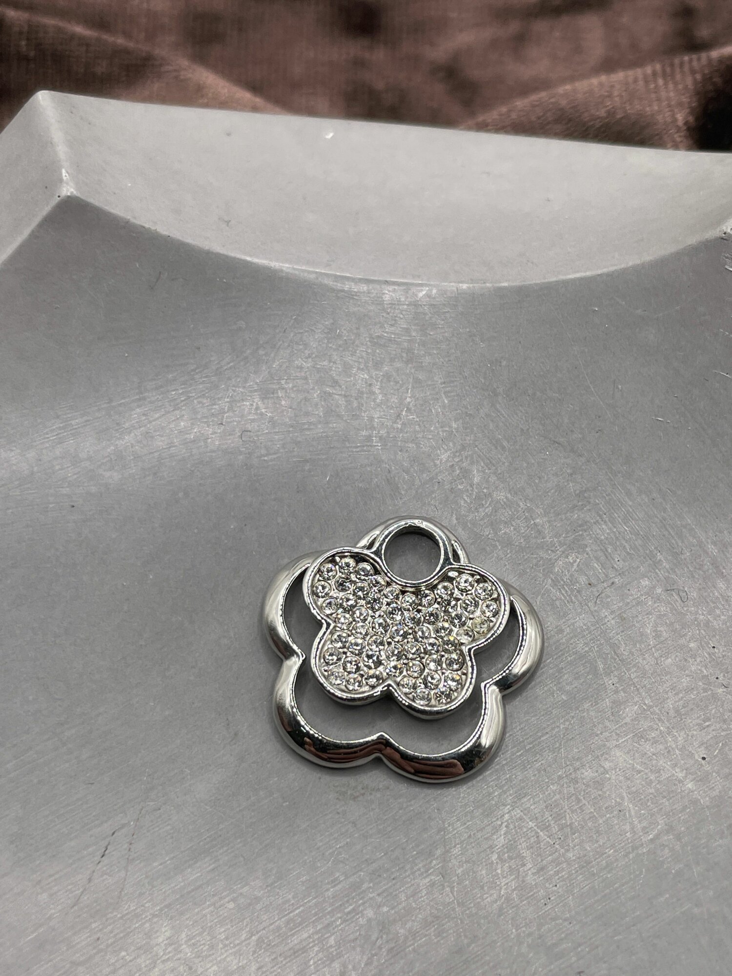 Винтажный кулон подвеска, бабочка