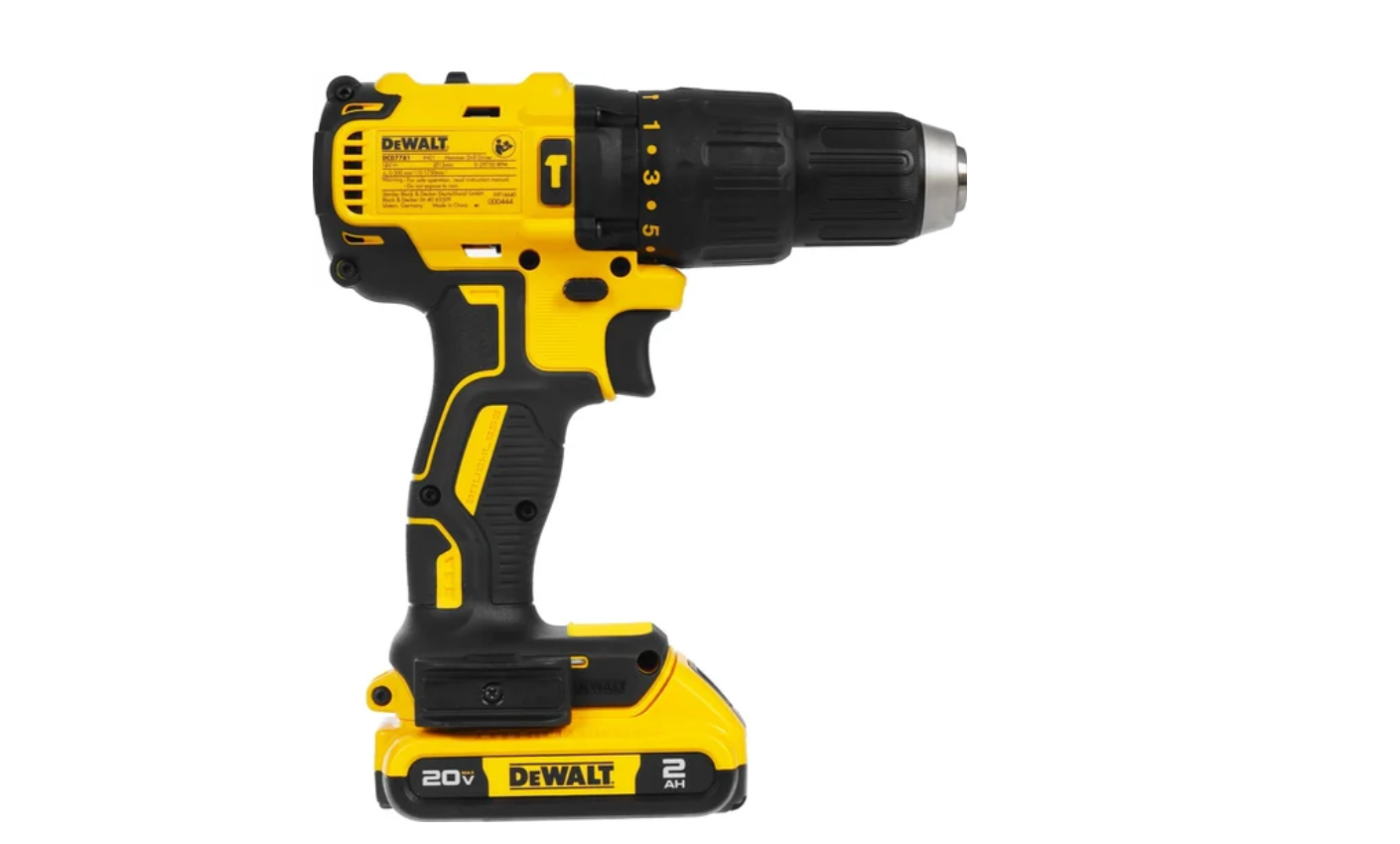 Шуруповерт DeWalt DCD7781D2