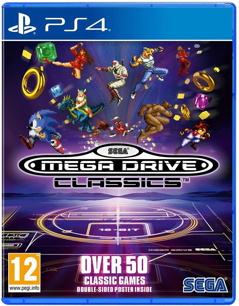 Игра Sega Mega Drive Classics для PlayStation 4 (английская версия)