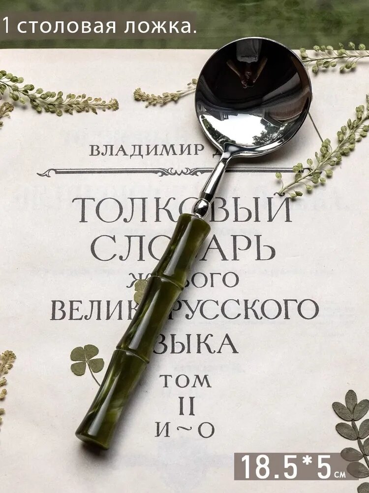 Olevo Ложка столовая Креативная посуда. 1 предм. разноцветный