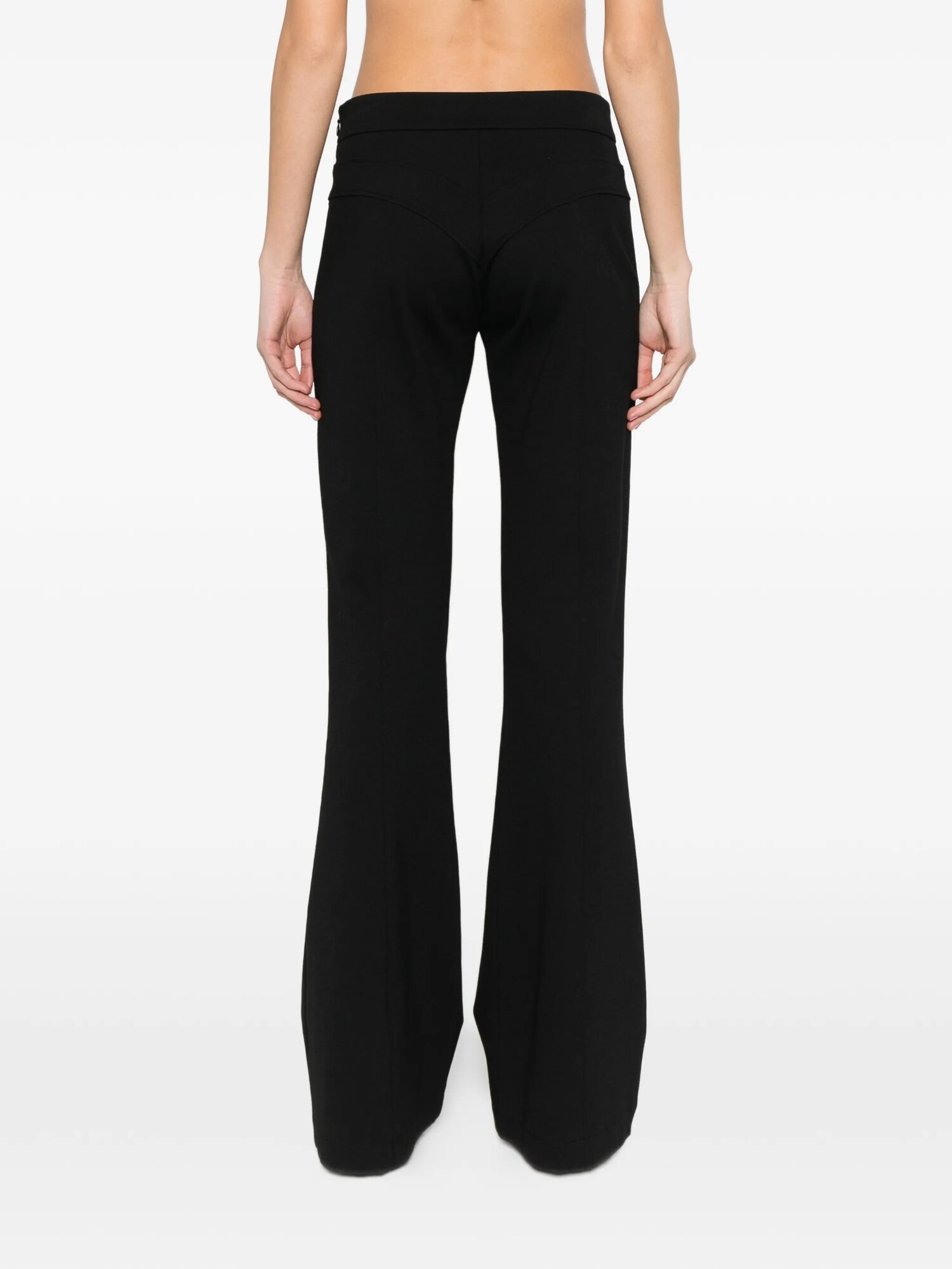 Брюки клеш Versace Jeans Couture Flared trousers, размер 38 — фото 1