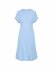 Платье CALVIN KLEIN Striped button-down midi dress, размер 42 EU, синий