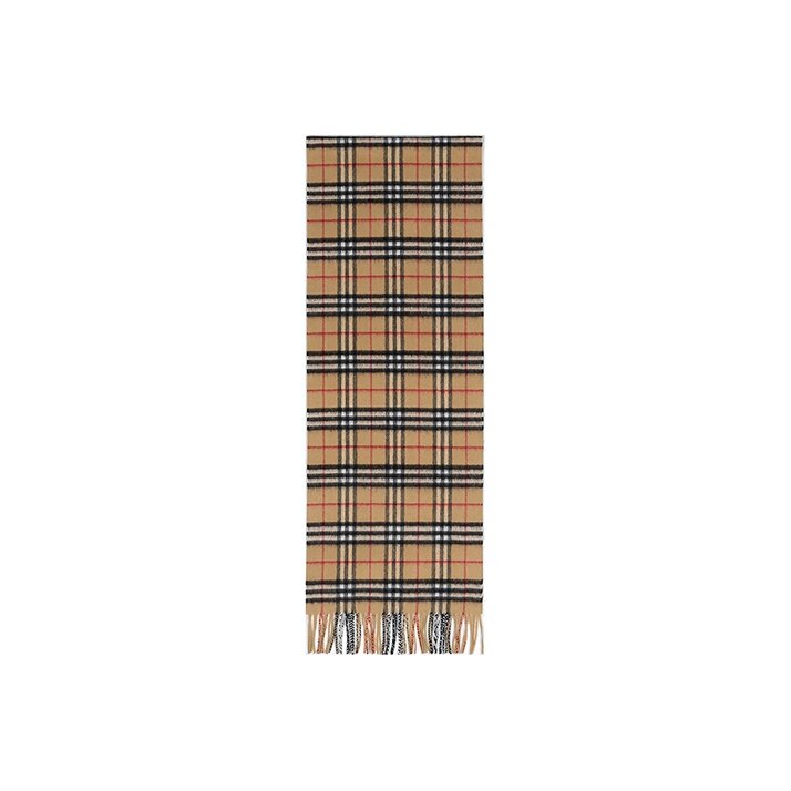 Шарф BURBERRY для мужчин, one size, Желтый — фото 1