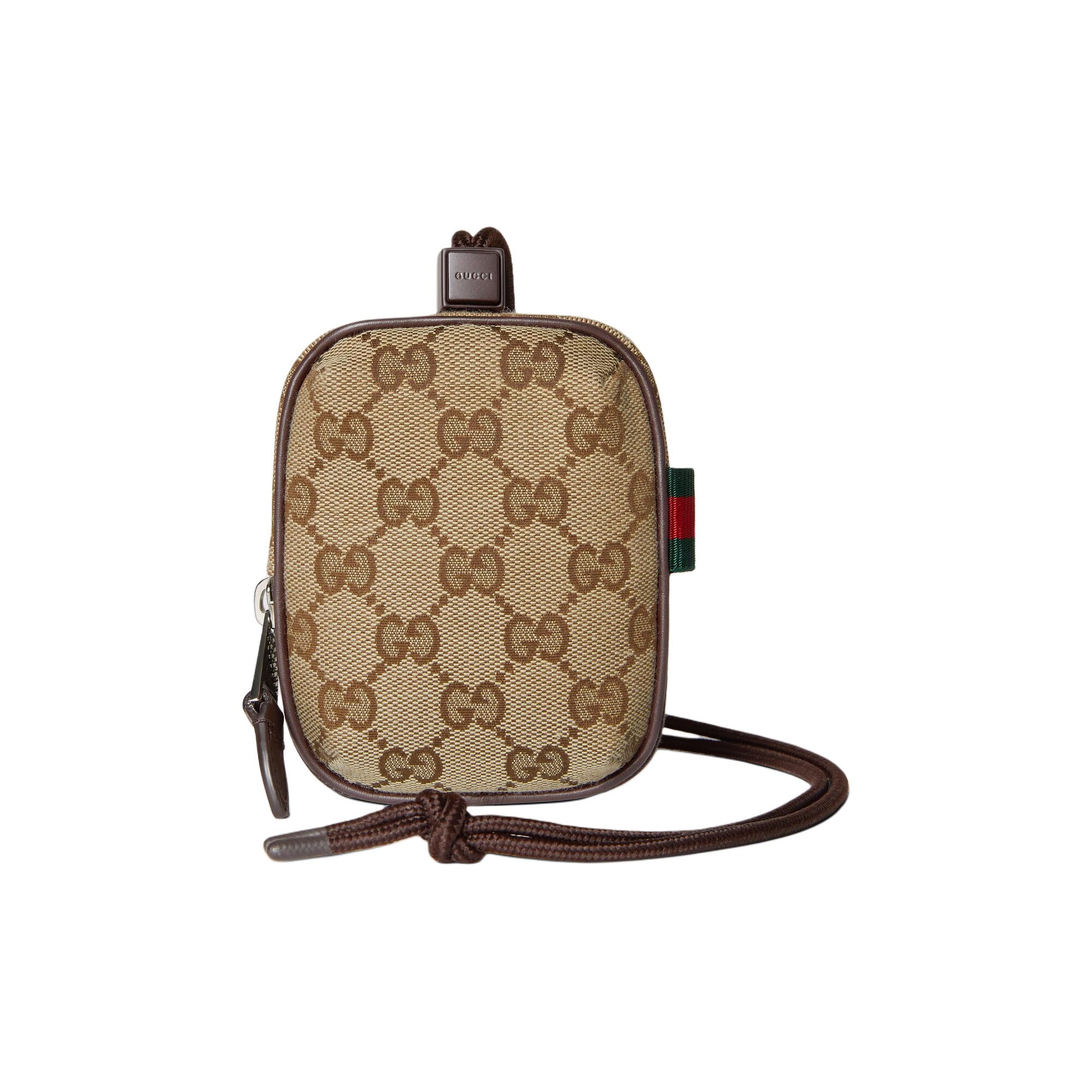 Бумажник GUCCI, коричневый — фото 1
