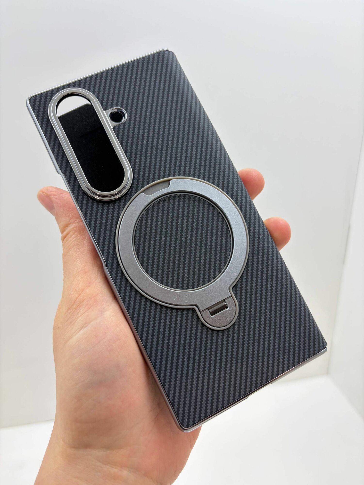 Книга Carbon для Samsung Galaxy Z Fold 7, черный