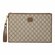 Сумка GUCCI Interlocking, фактура плетеная