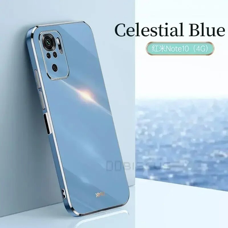 Чехол для Xiaomi Redmi Note 12 4G, небесно-голубой