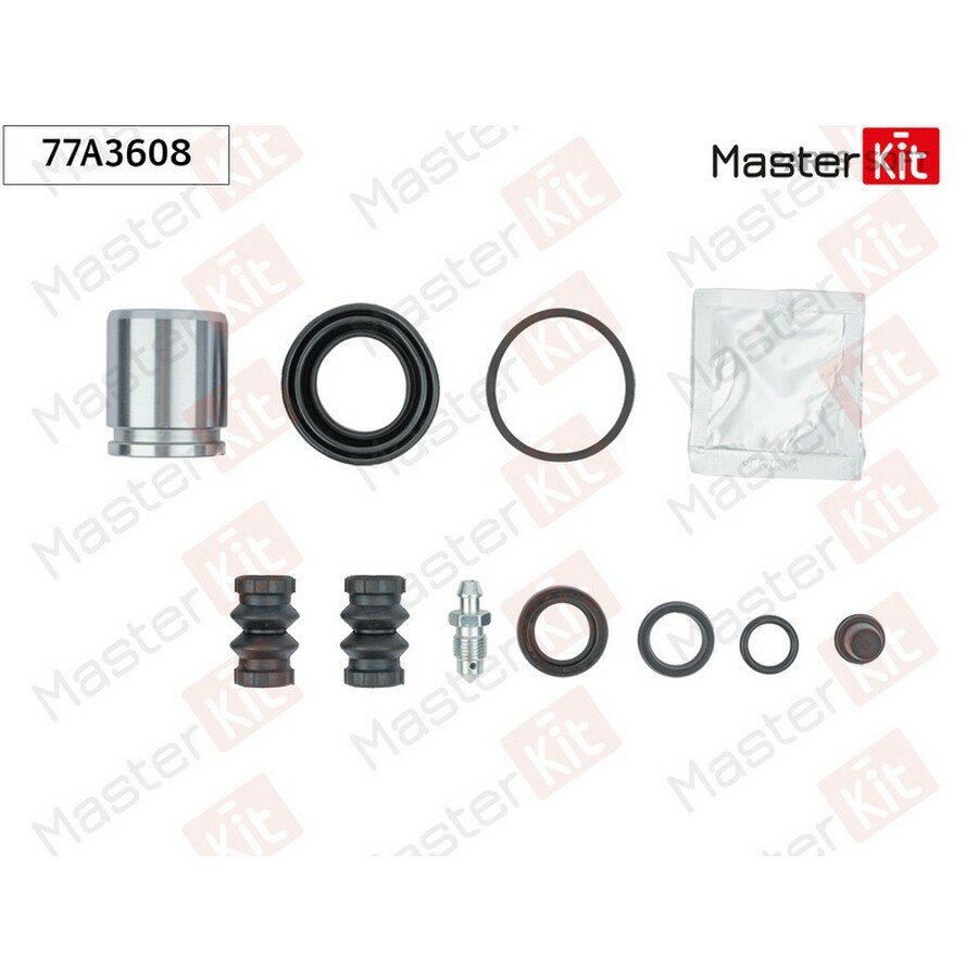 MASTERKIT 77A3608 Ремкомплект тормозного суппорта+поршень Audi A8 (4D2, 4D8) 1994 - 2005