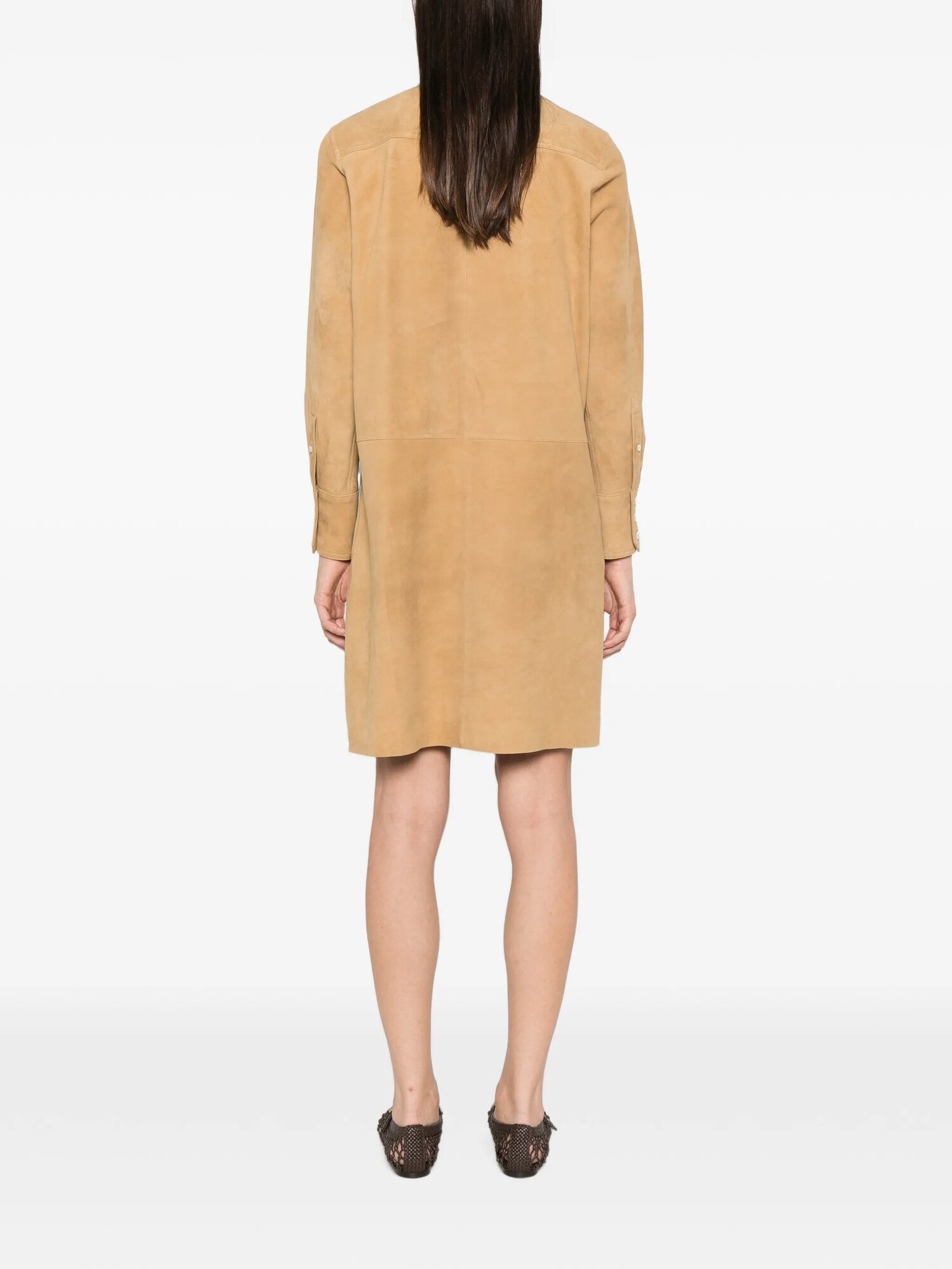 Платье Polo Ralph Lauren Suede mini dress, размер 4 — фото 1