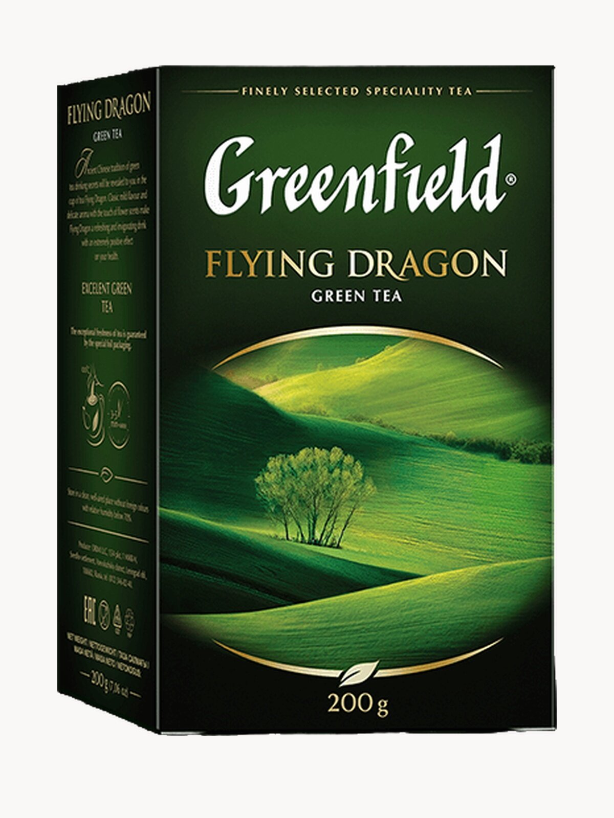 Чай зеленый листовой Greenfield Flying Dragon, 200 г