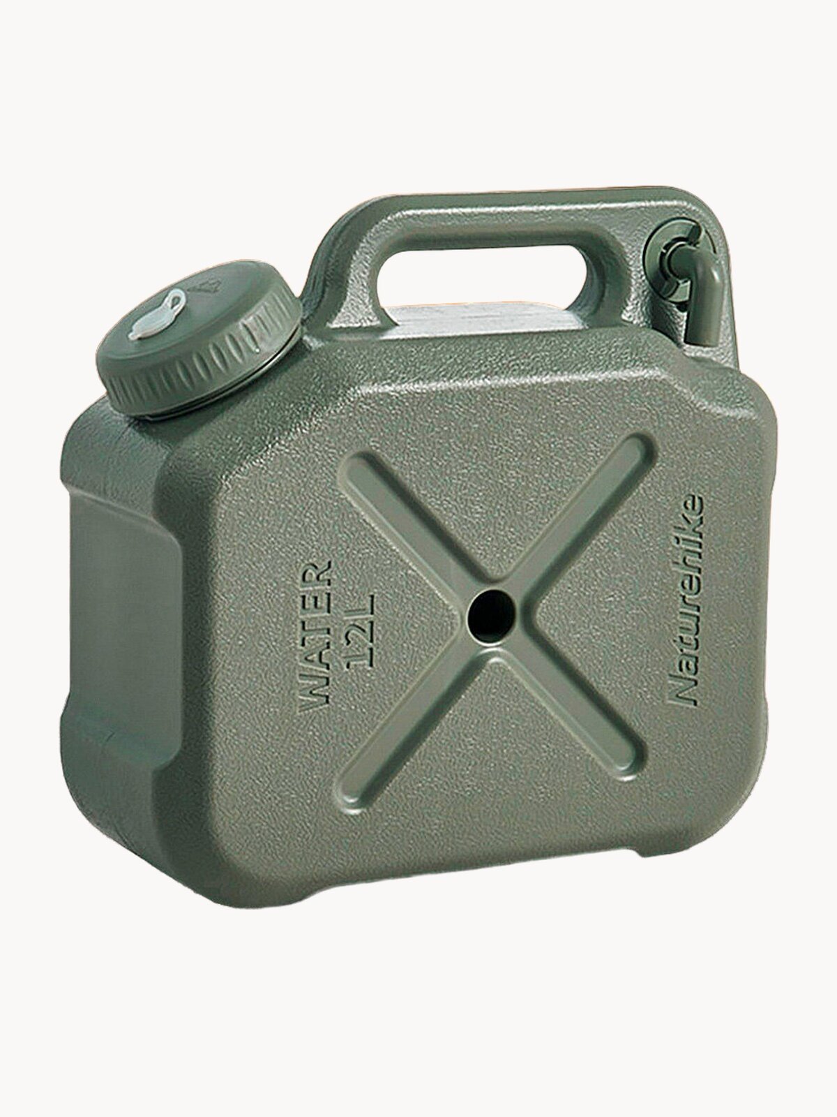 Канистра Naturehike кемпинговая, 12 л. зеленая, полиэтилен, CNH22CJ018-ARG12