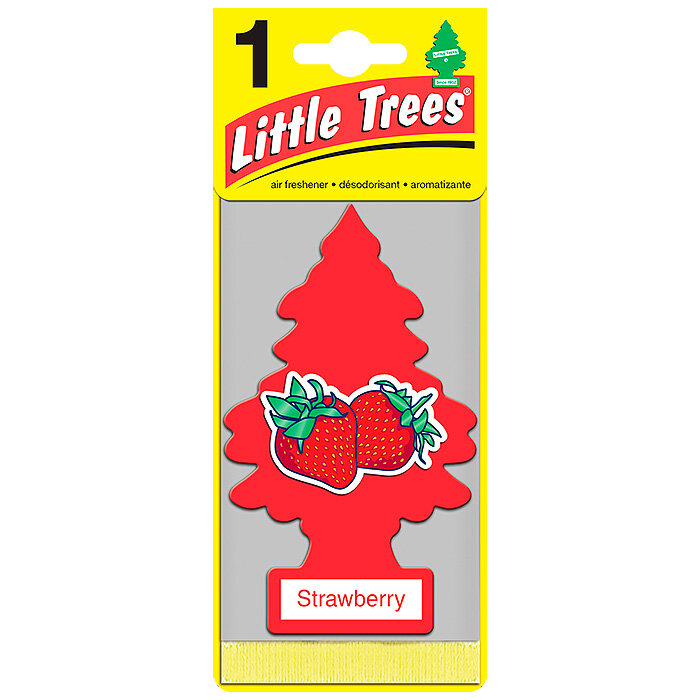 Ароматизатор Ёлочка "Клубника" (Strawberry) U1P-10312-RUSS