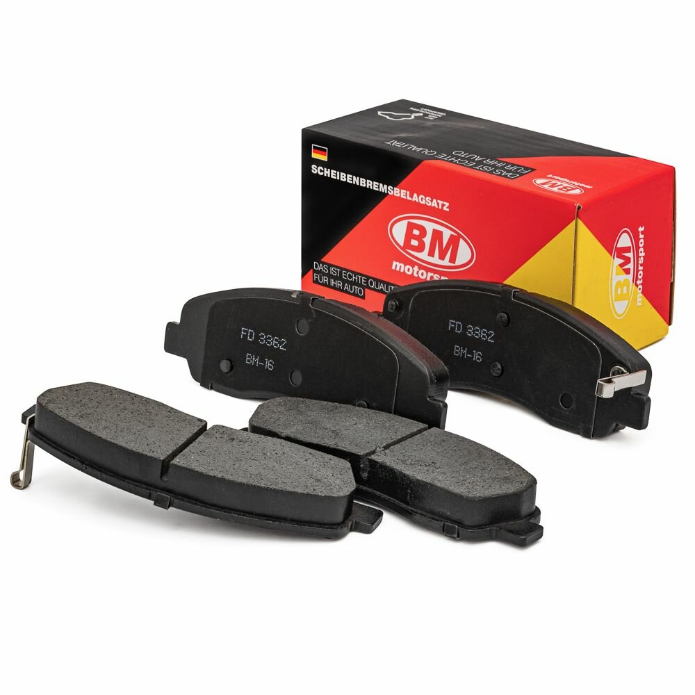 Bm колодки тормозные дисковые задние fd3362