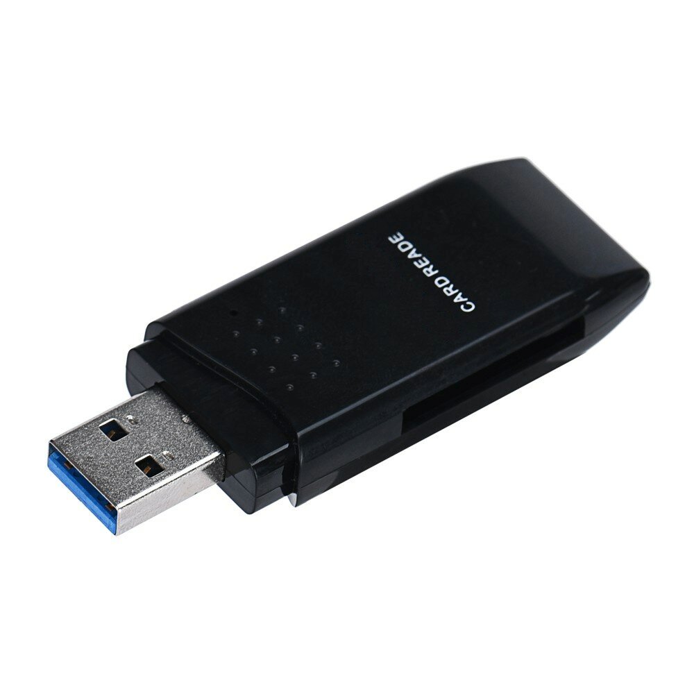 Картридер ORIENT CR-017B USB 3.0 (SDXC/SDHX/SD/ULTRA-SD/microSD/MICRO-SDXC/MICRO-SDHC) чёрный, ORIENT