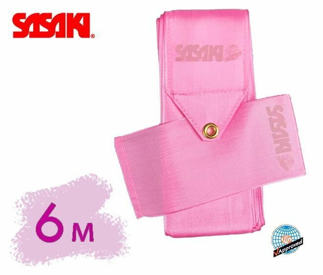 Лента SASAKI M-71 6м. P(Светло-Розовый) FIG