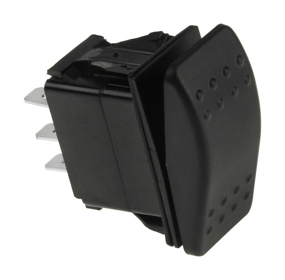 Переключатель двухпозиционный (ON)-ON 12 В/20А 6Р без фиксации 1 положения (Москва)