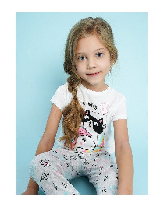 Пижама кот-и-единорог