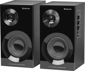 Defender Акустическая система стерео Defender Aurora S40 65240, 2x20Вт, черный (Bluetooth) (ret)