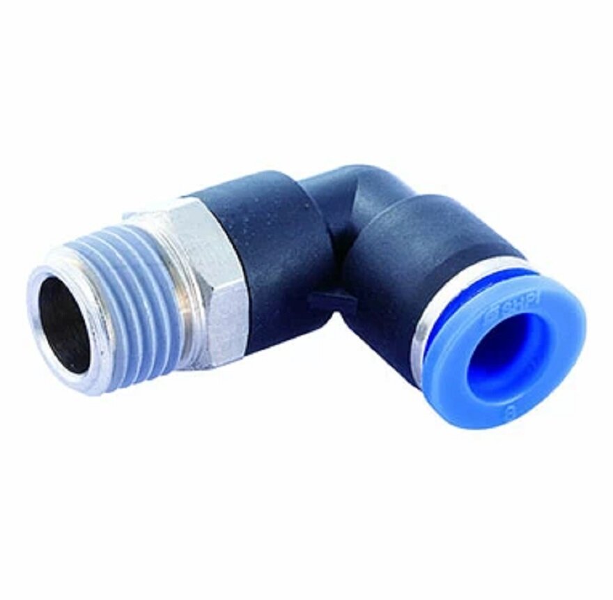 GARWIN PRO 808520-Г-10-18-1 Уголок M1/8" цанга 10 мм, с уплотнением, пластм. корпус