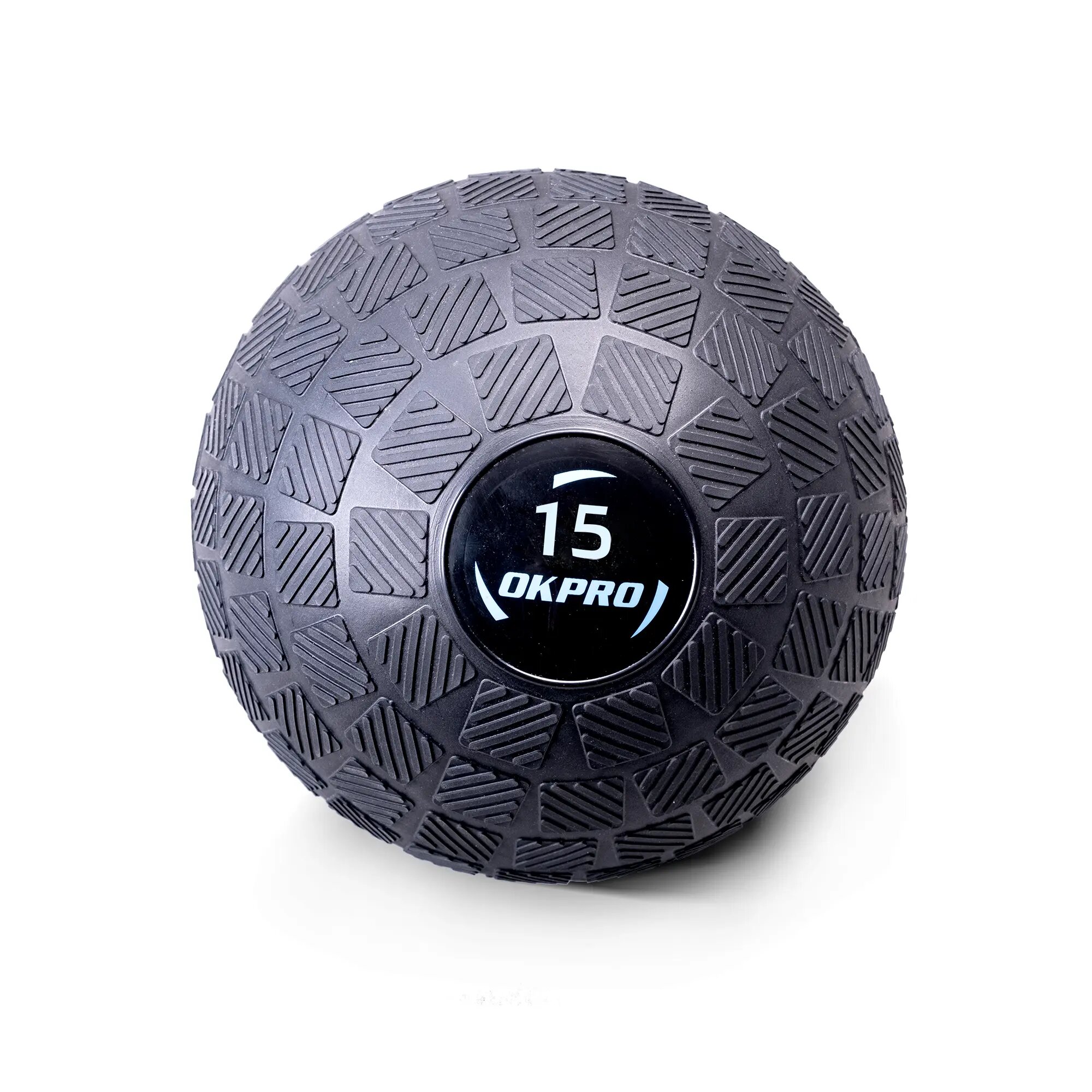 Мяч утяжеленный OKPRO OK1217E-15 (slam ball)