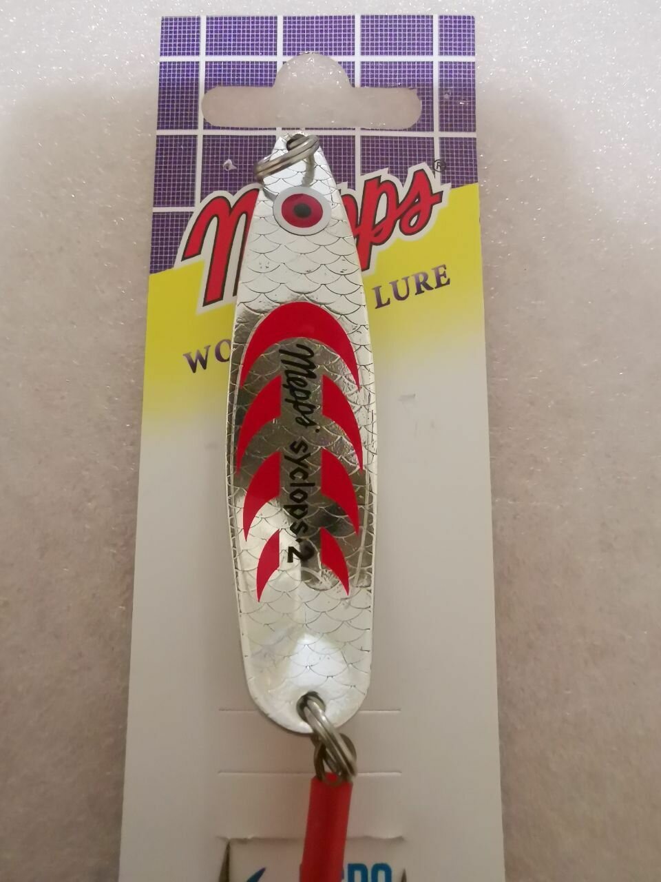 Блесна Mepps SYCLOPS AG/ROUGE #2 (17г)