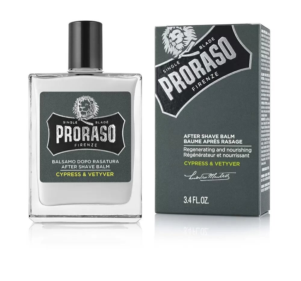 Proraso After Shave Balm Cypress & Vetyver Бальзам после бритья Cypress & Vetyver 100 мл