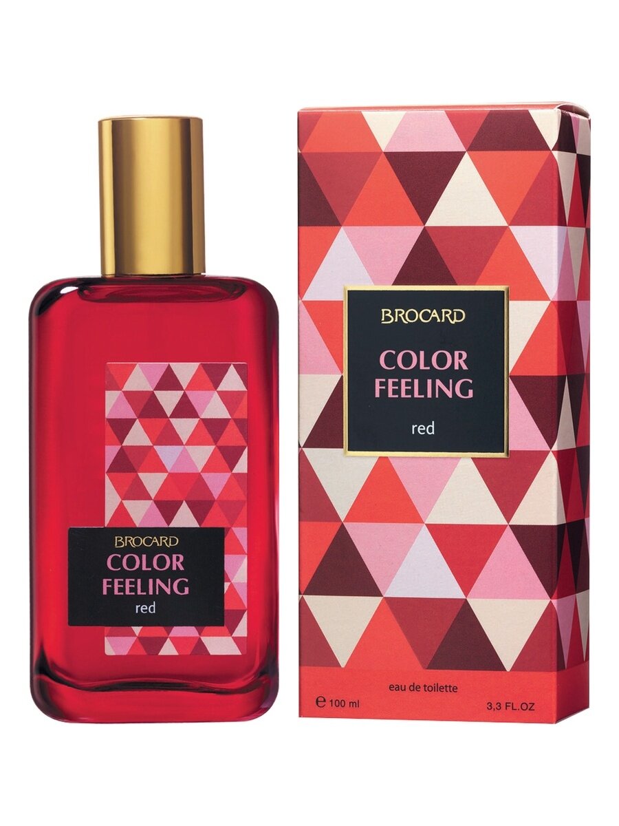 BROCARD Color Feeling. Red туалетная вода 100ml