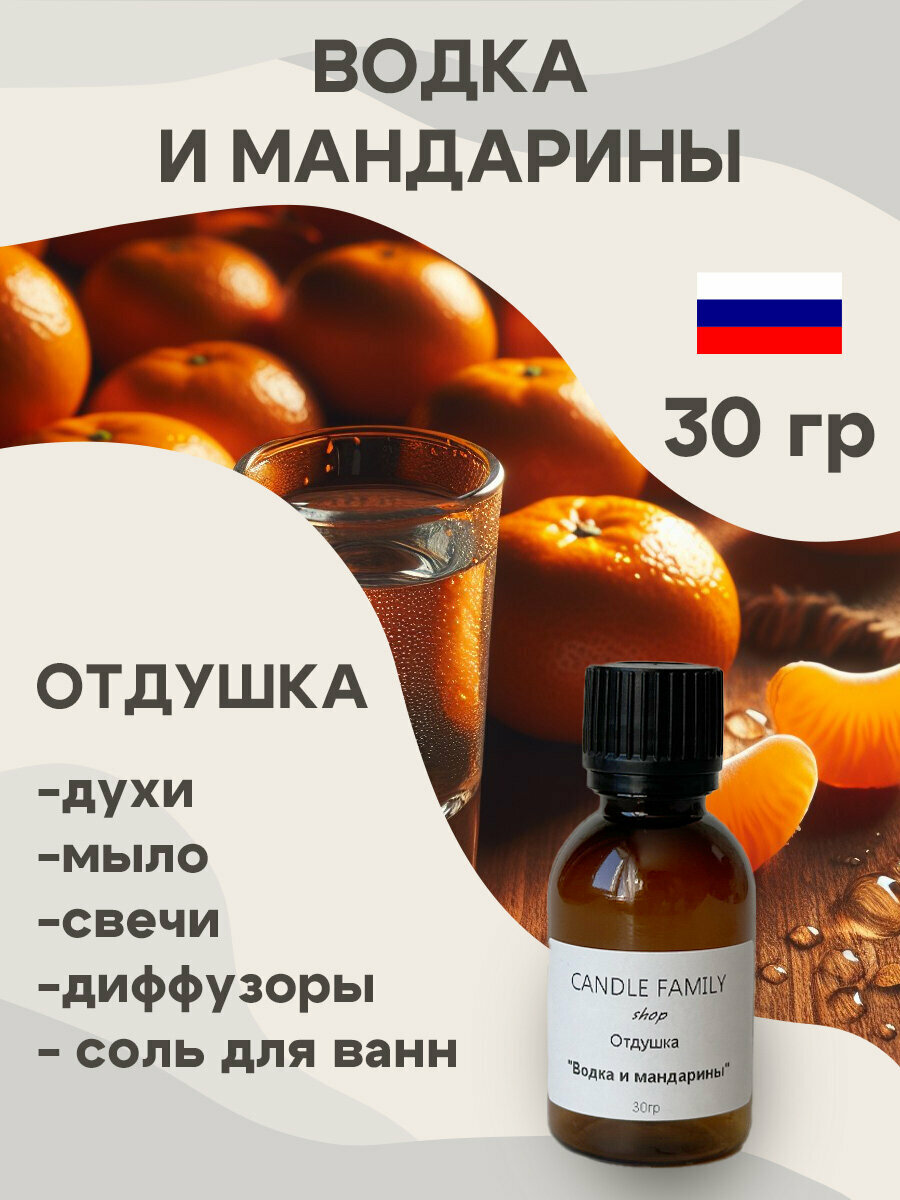 Отдушка для свечей и мыла. Ароматизатор косметический