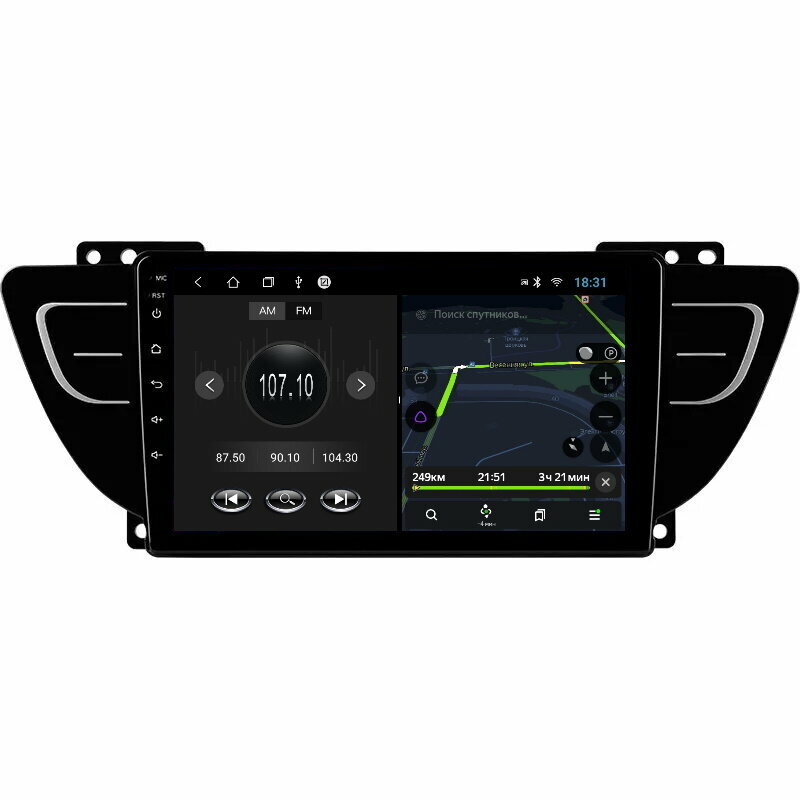 Магнитола CRS-300 Джили Атлас Geely Atlas 2016-2021 - Android 11 - DSP 36 полос