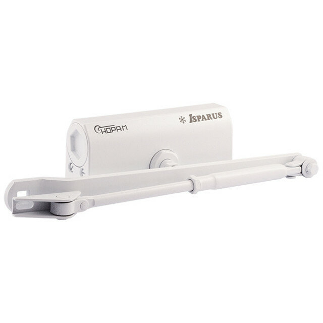 Доводчик нора-м ISP440 80-140кг белый морозостойкий